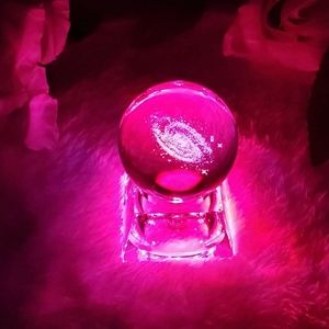 Office | Led Crystal Ball Night Light Luminous Innovative | Poshmark